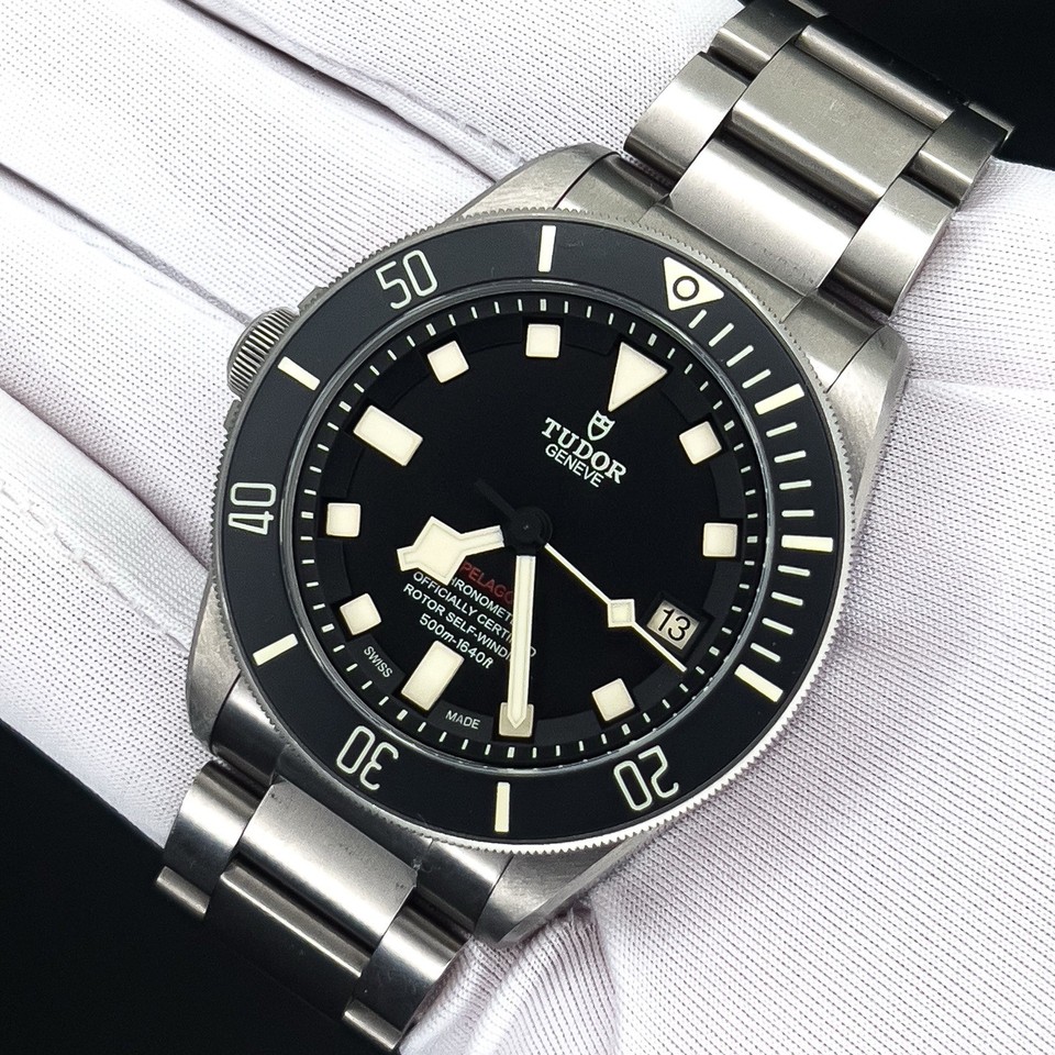 Tudor Pelagos LHD – Ref 25610TNL Box & Papers + Diving Strap | eBay