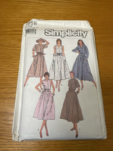 Simplicity 8058 Misses’ Easy-to-Sew Dresses In Two Lengths Sewing ...