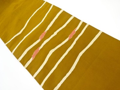 5810316: JAPANESE KIMONO / VINTAGE NAGOYA OBI / WOVEN STRIPES | eBay