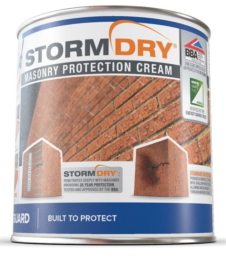 Stormdry Masonry Protection Cream – Waterproof Brick, Stone & Concrete ...