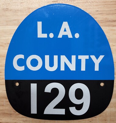 LA COUNTY 129 FIRE HELMET SHIELD | eBay