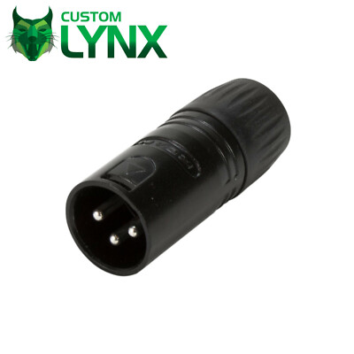 Rean Neutrik DMX Terminator 3 Pin Male XLR. End Connector - 120 Ohm ...