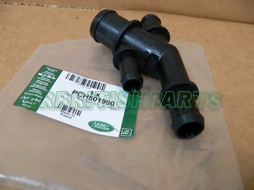 GENUINE LAND ROVER COOLANT HOSE CONNECTOR RANGE ROVER 06-09 NEW ...