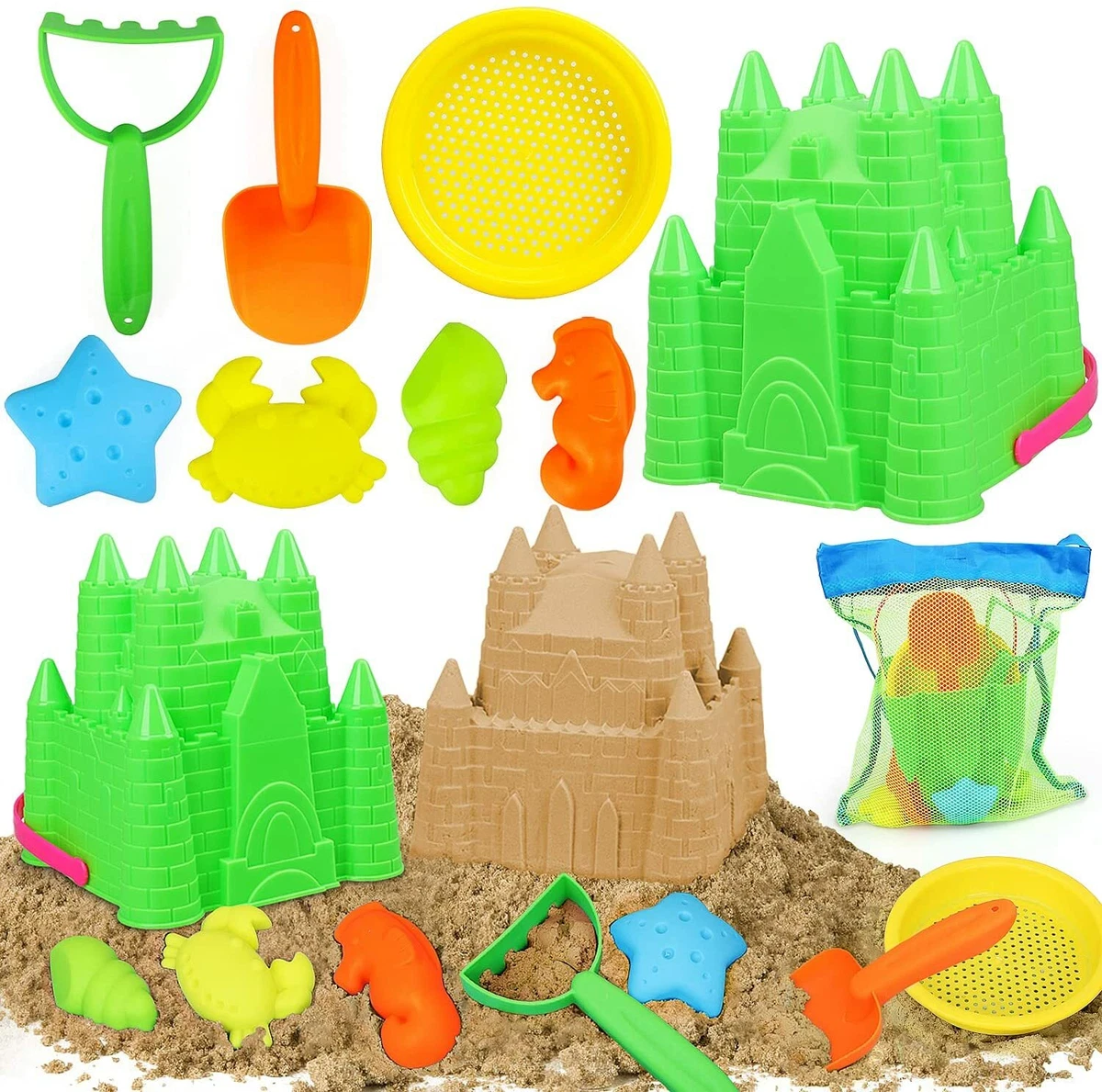 Kids Sand Castle Art