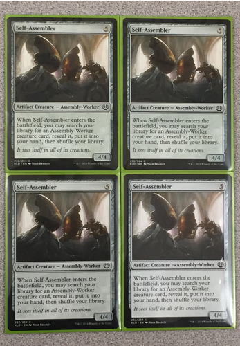MTG - SELF ASSEMBLER 4X PLAYSET - KALADESH - COMMON - ARTIFACT CREATURE ...
