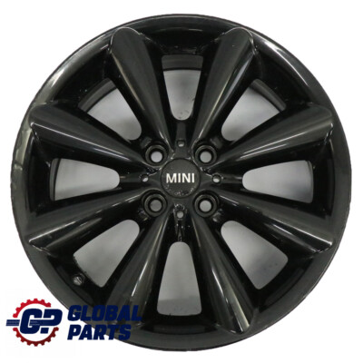 Mini Cooper R55 R56 R57 R58 Black Wheel Alloy Rim 17" 7J ET:48 Conical ...