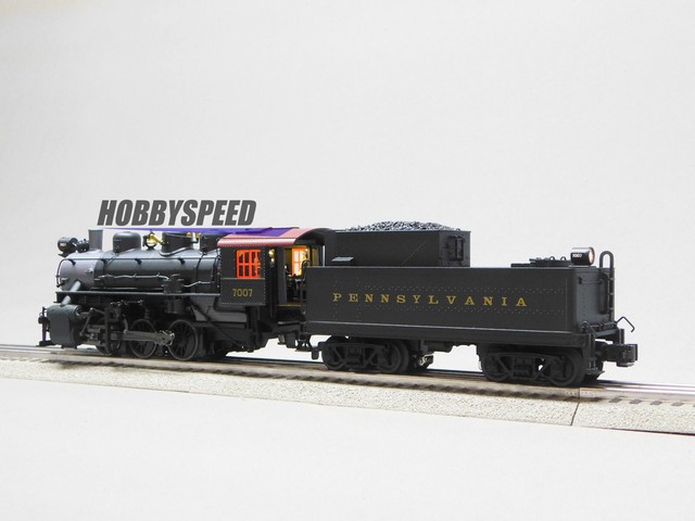 LIONEL PRR LEGACY 0-6-0 STEAM LOCOMOTIVE ENGINE #7007 O GAUGE train ...
