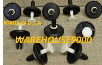 10 Push Type Retainer for Rear Bumper w/Sealer Auveco #20963 Chrysler ...