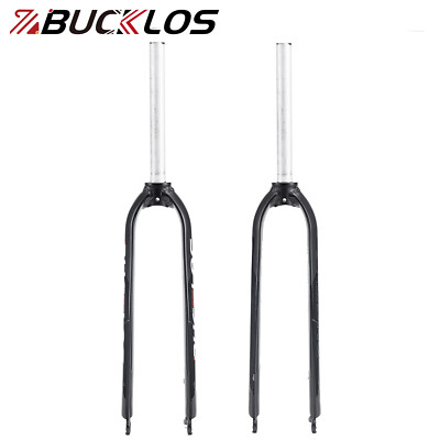 BUCKLOS B711 Aluminium Alloy Rigid Fork Straight 26/27.5/29" MTB Bike Fork Disc | eBay