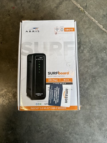 *Refurbished* ARRIS SURFboard SBG10 Gigabit Cable Modem & Router | eBay