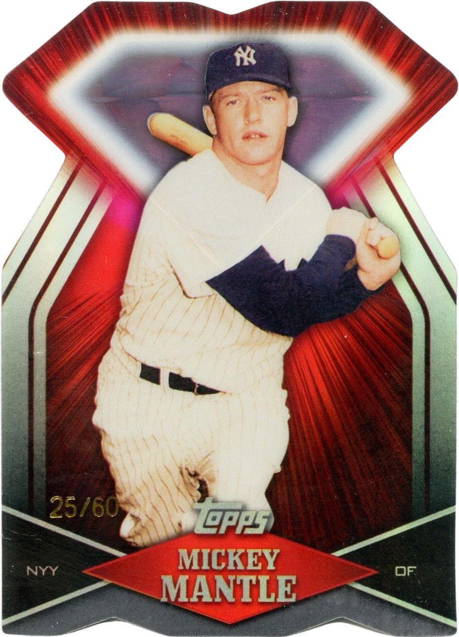 2011 Topps - Diamond Dig Contest Diamond Die Cut Mickey Mantle #DDC-2 ...