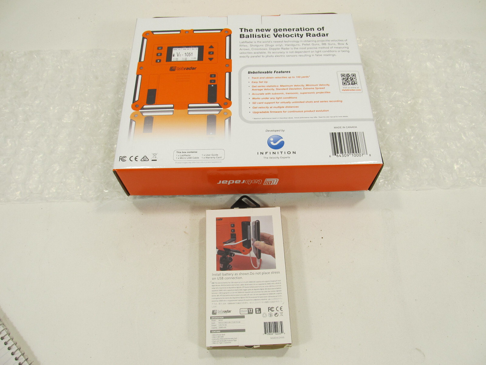 Labradar Ballistic Velocity Doppler Radar Chronograph for sale online ...