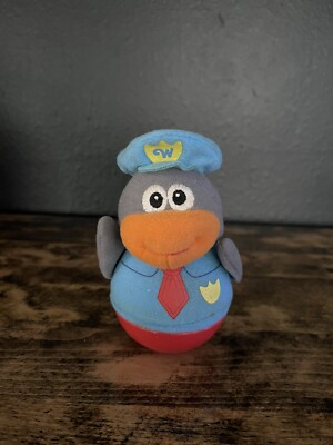 Rare! PENDLETON from MINI WEEBLES PALS Playskool PENGUIN Plush | eBay