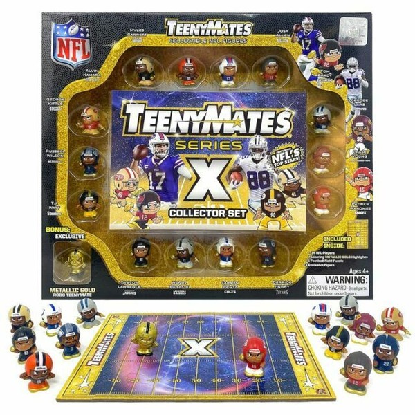 Party Animal Teenymates 2021 NFL Series X Minifigure (Set of 14) for ...