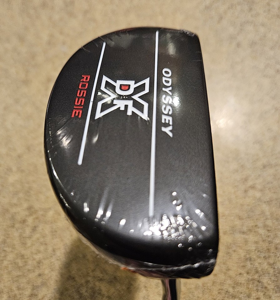NEW Odyssey DFX Rossie Putter 35" With Headcover | eBay