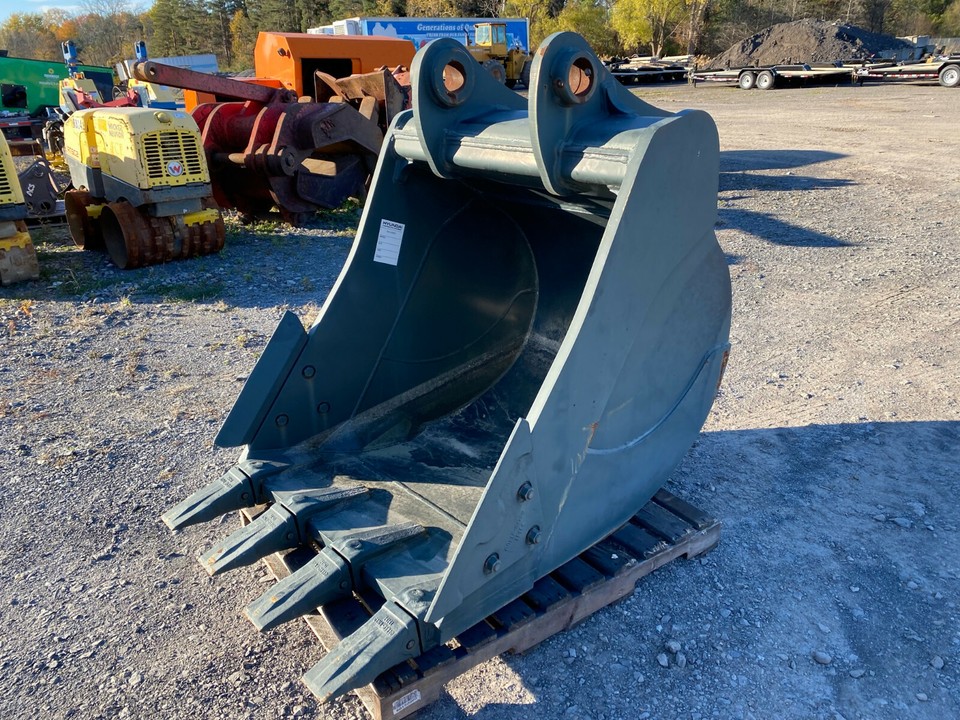 NEW 42" Digging Bucket for Excavator, 90mm Pins, Side Cutters, Fits 300 ...