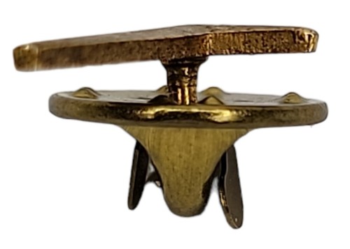 Check Mark Vintage Gold Tone Metal Lapel or Hat Pin | eBay