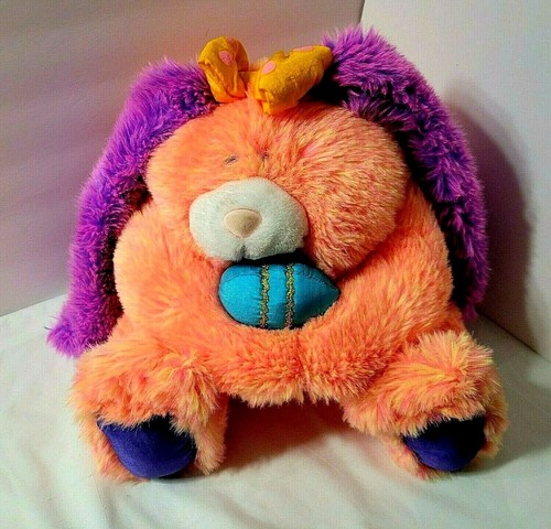Easter Bunny Vtg Stuffins 1990 Floppy Ears Rabbit Soft Plush +Tag ...