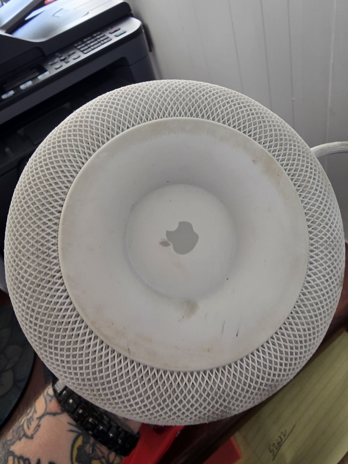 Apple HomePod 1st Generation White Smart Speaker 190198504494 | eBay