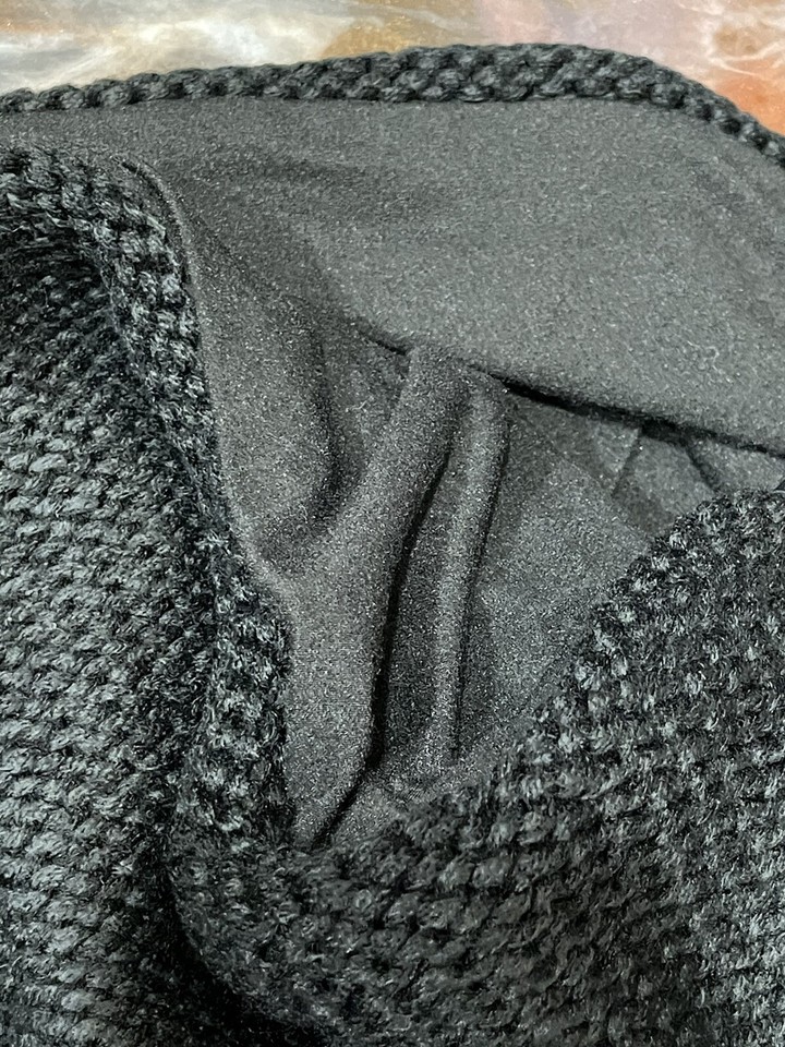 Plush Chunky Knit Super Soft Neck Warmer Scarf Womens Fleece Lined Soft ...