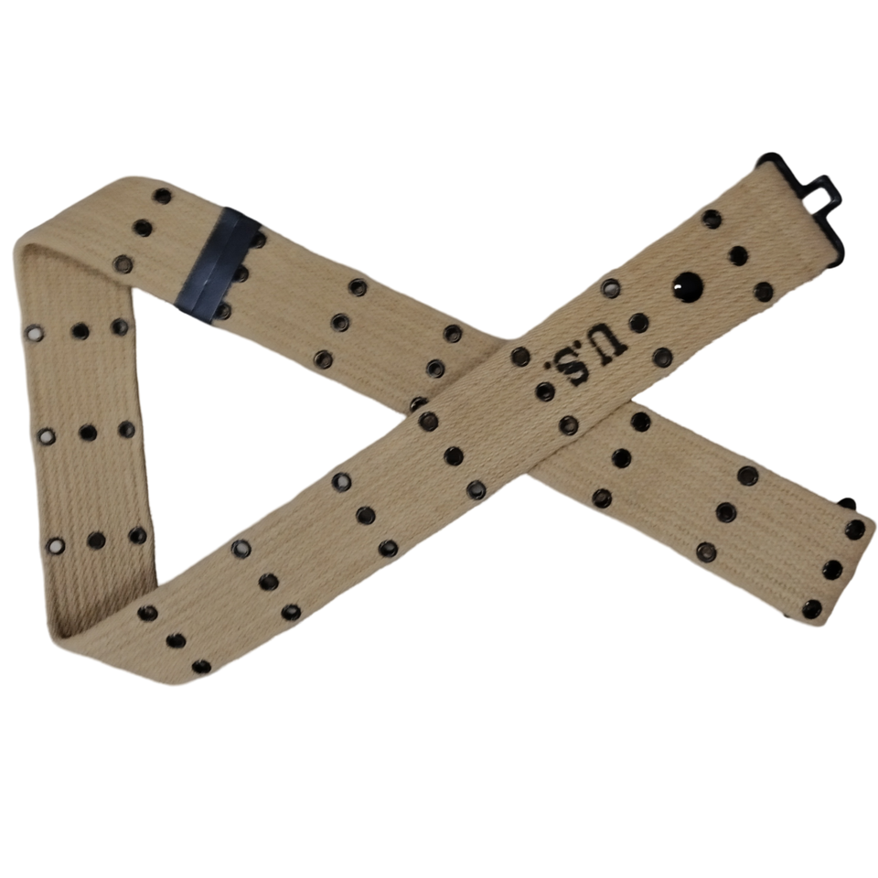 U.S. Army Original WWII M1936 Webbing Canvas Pistol Belt Reproduction ...