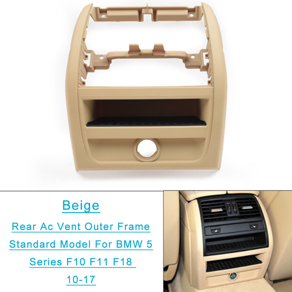 Rear Row Center AC Vent Outer Frame Trim For BMW 5 Series F10 F11 F18 ...