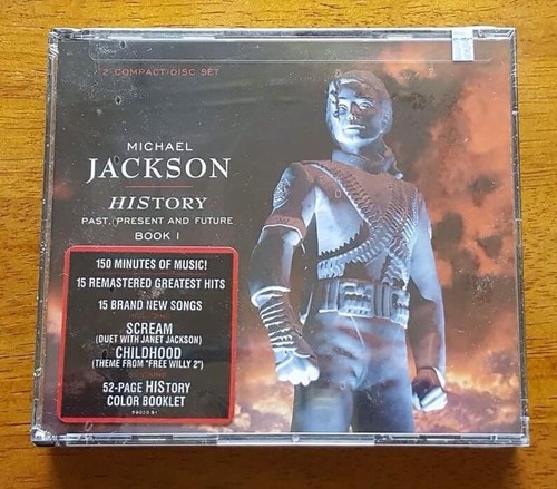Brand New MICHAEL JACKSON HIStory 2 CD Set Factory Sealed Rare 1995 ...