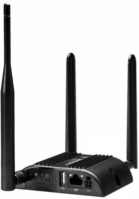CradlePoint IBR200-10M-VZ Compact 4G LTE Router & Power Adapter Bundle ...