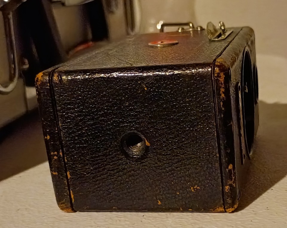 RARE Ansco Memo Antique Half Frame Camera Bausch & Lomb f3.5 Lens 35mm ...