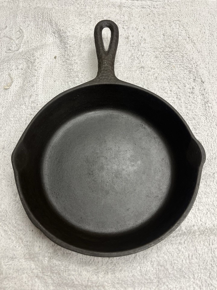 Lodge Cast Iron Skillet #3 Hammered, One Notch | eBay