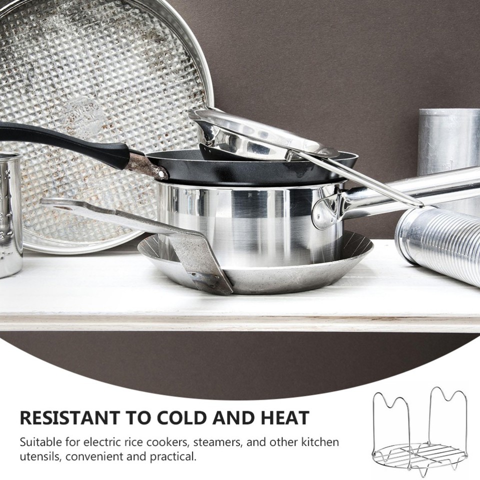 Wire Steamer Rack Canning Stainless Steel Steamed Cake for Cooking Pot ...