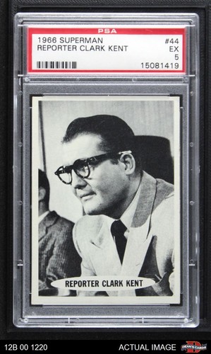 1966 Topps Superman #44 Reporter Clark Kent PSA 5 - EX | eBay