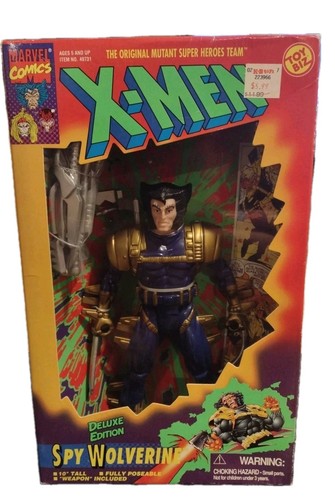 Toy Biz 10 In Deluxe Edition Spy Wolverine Action Figure NIB X-Men '97 ...