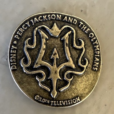 2025 SDCC Percy Jackson & The Olympians Redemption Drachma Coin Token ...