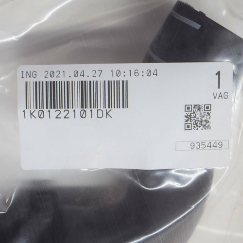 NEW AUDI A3 8P UPPER RADIATOR HOSE 1K0122101DK OEM | eBay