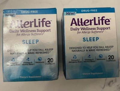 2-Allerlife Daily Wellness Support for Allergy Sufferers Sleep 20 ...