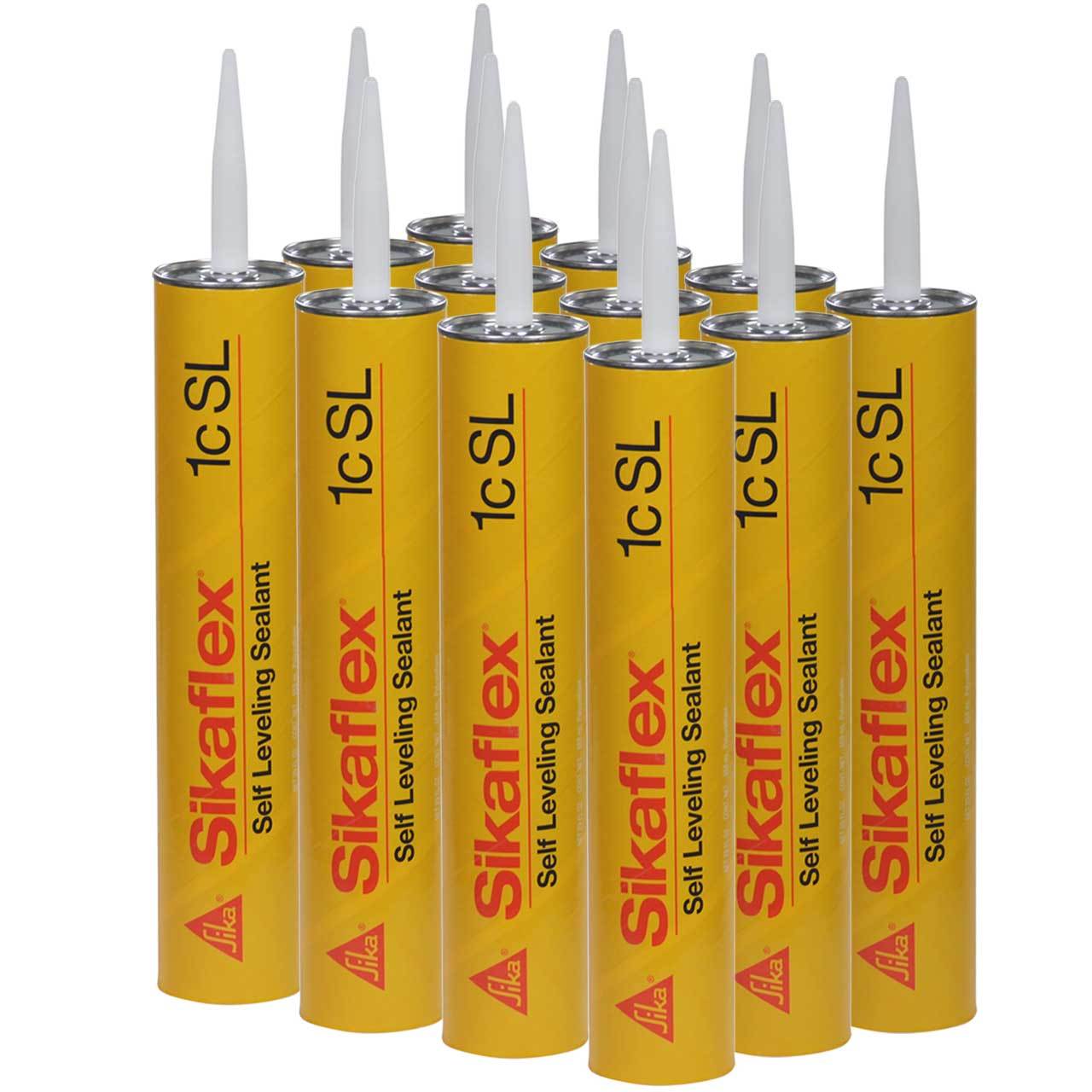 Sika Sikaflex 1C SL Self-Leveling Construction Sealant - Black/Yellow ...