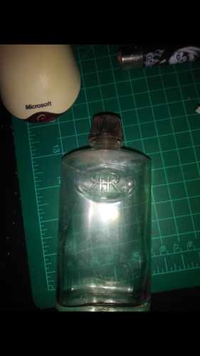 RR initials bottle vintage 3 oz 1960 toilet perfume richard hudnut | eBay