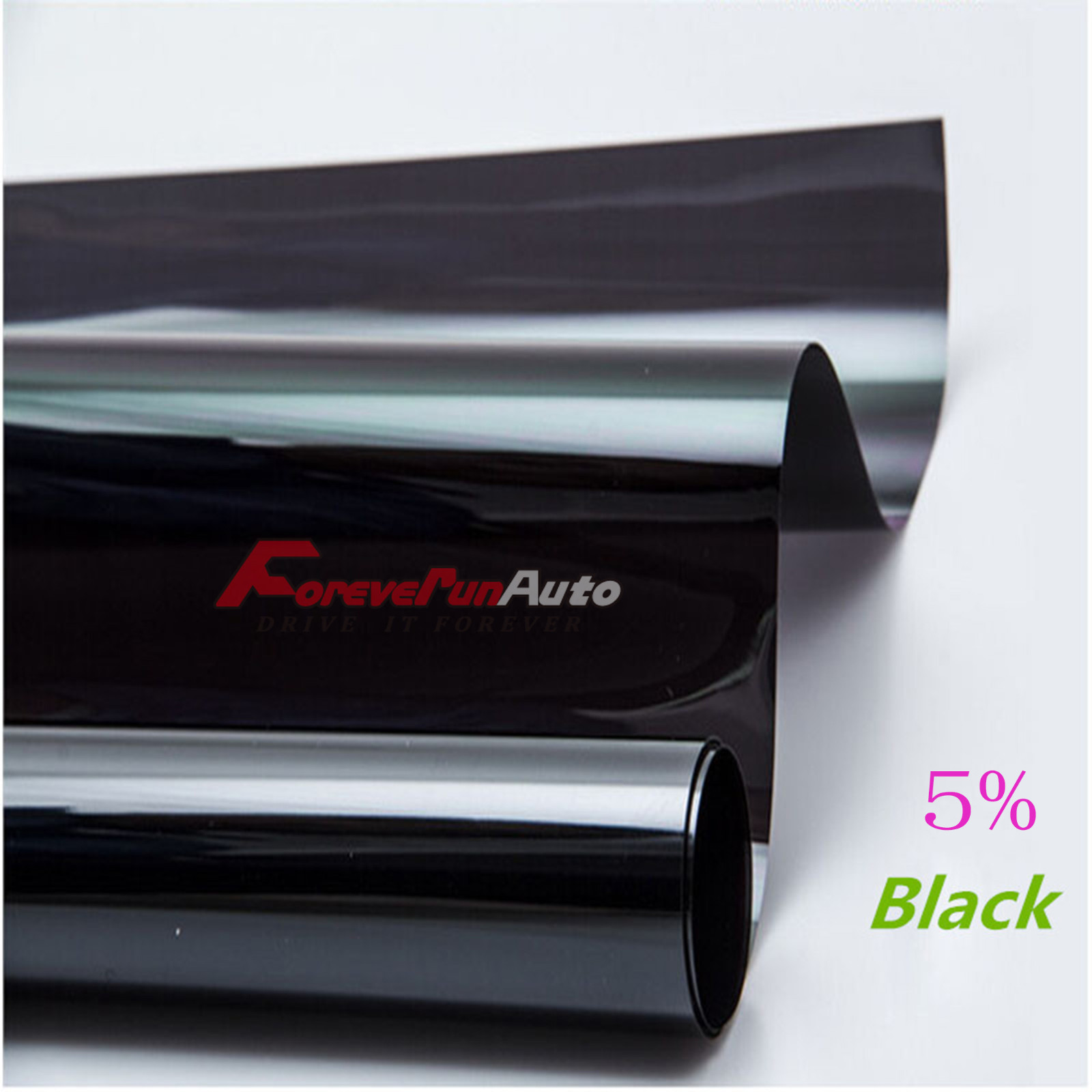 2Ply 40"x100' FT Window Tint Film Roll Choose the Tint Shades 5%,15%,20 ...