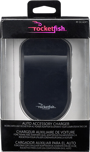 Rocketfish RF-DCADPT 12V DC to 120V AC Adapter For Laptop Accessory ...