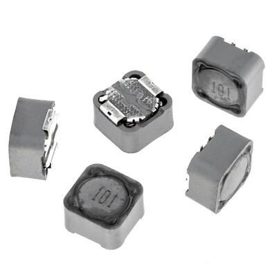 5pcs 101 CDRH127 Fixed SMD Power Inductor 100uH 12 x 12 x 7mm Shielded ...