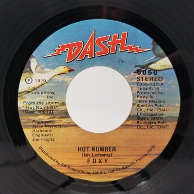 Foxy Hot Number / Call It Love R&B Soul 45rpm 7" Vinyl Record | eBay