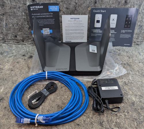 NETGEAR RAX80-100NAR Nighthawk AX8 8-Stream WiFi 6 Router | eBay