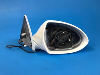 08-10 BMW E63 E64 M6 RIGHT PASSENGER MIRROR ALPINE WHITE W/O GLASS | eBay