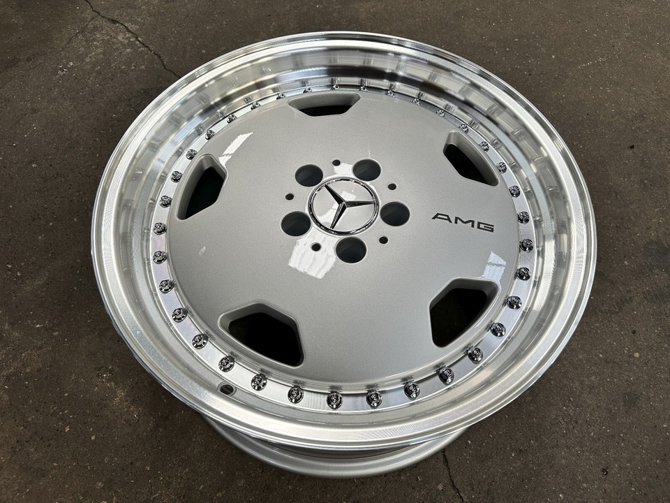 New 18x8.5J Aero Classic Mercedes (4 Wheel) 5x112 W126 W123 560 SEC SEL ...