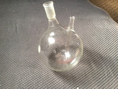 PYREX LARGE ROUND BOTTOM FLASK WITH THERMOMETER WELL | eBay