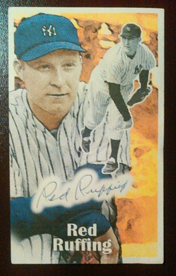 Red Ruffing PSA/DNA CERTIFIED Autograph AUTHENTIC ART CARD YANKEES | eBay