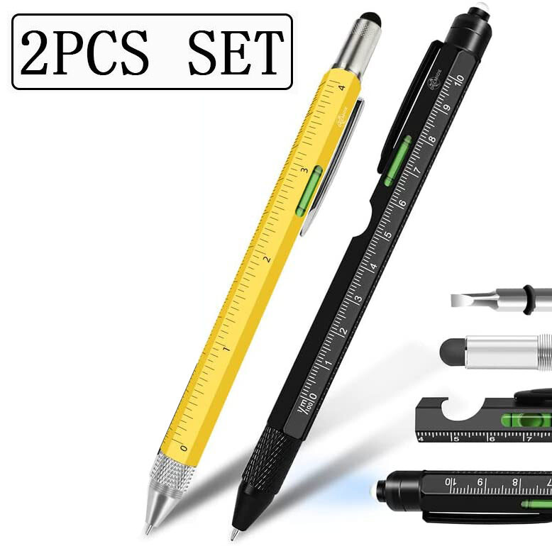 14 in 1 Multitool Tech Tool Pen Cool Construction Gadgets Ballpoint Pen ...