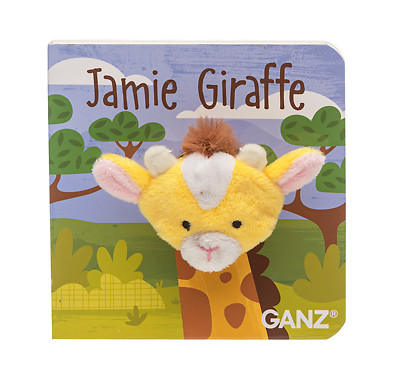Baby Ganz Jamie Giraffe Finger Puppet Board Book, Ages 0+ | eBay
