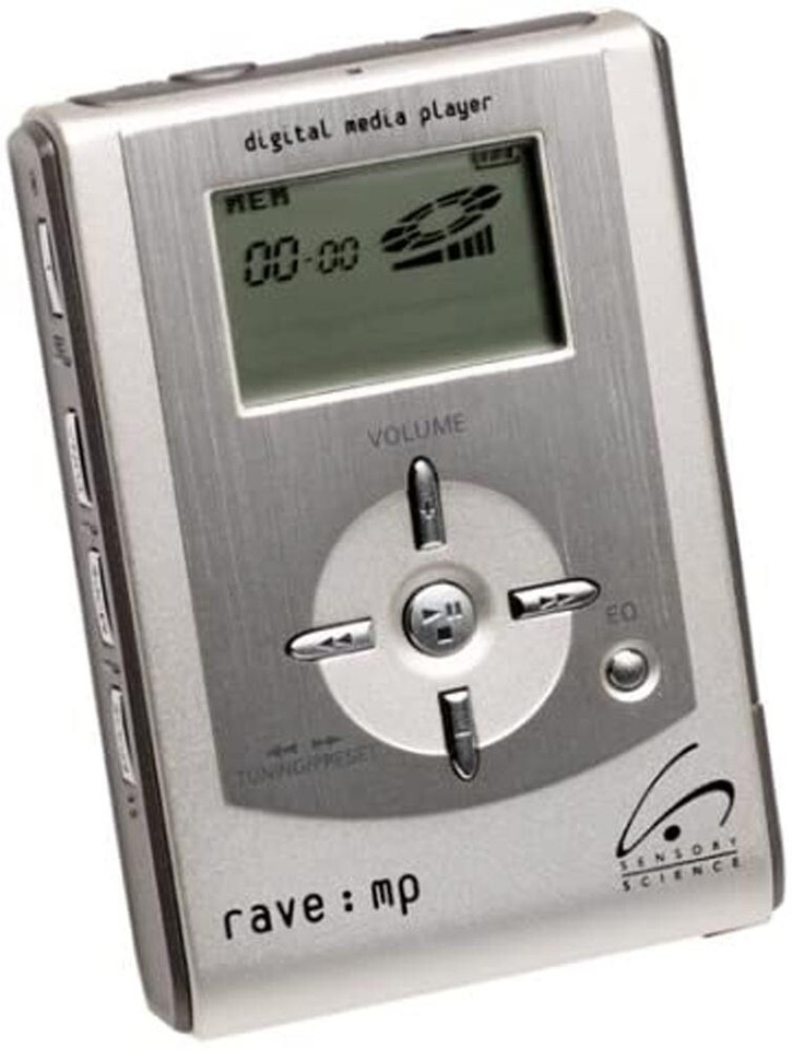 Vintage RAVE MP 2200 Digital Media & Mp3 Player Brand New | eBay